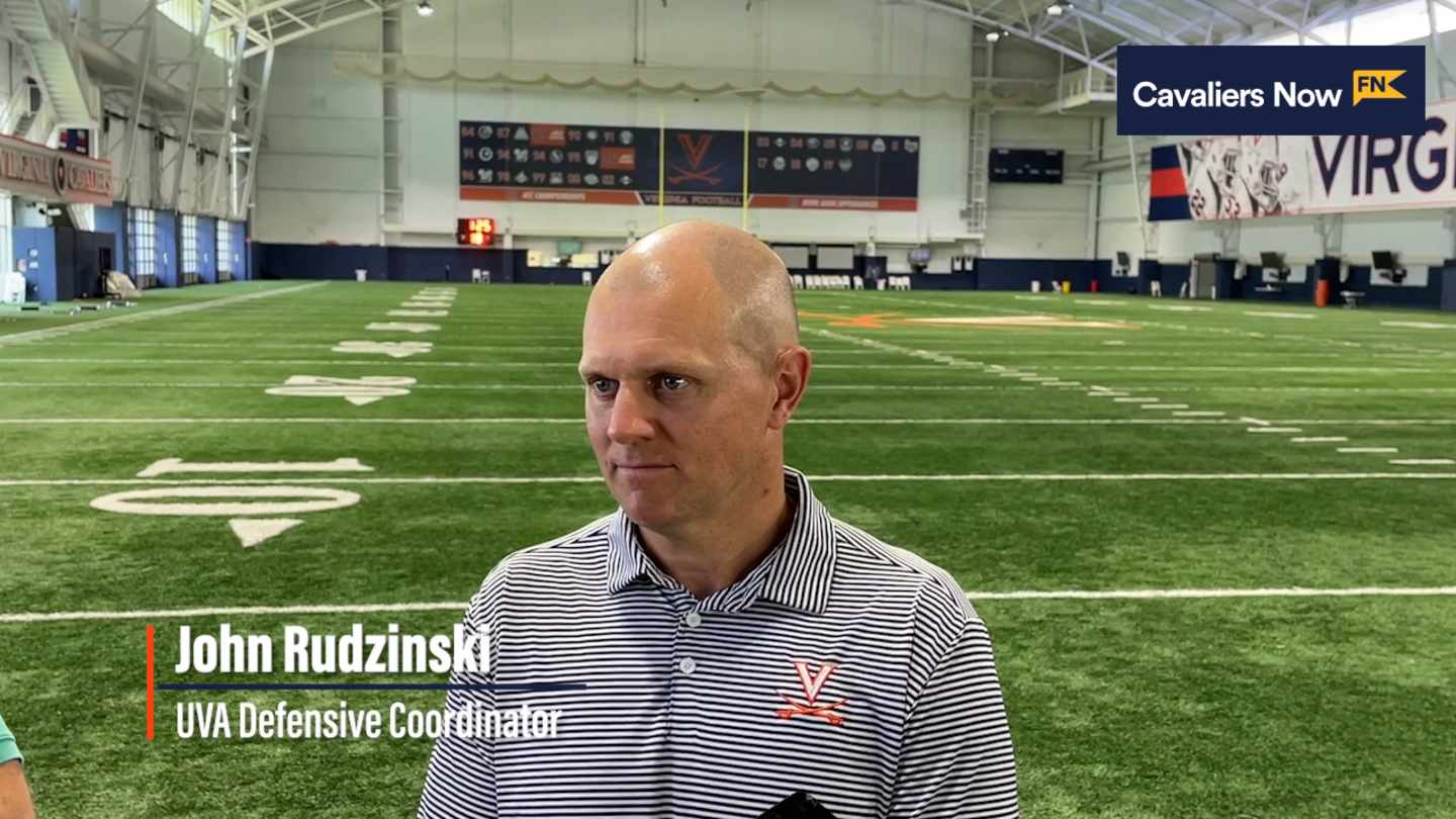 WATCH: Virginia DC John Rudzinski Previews Season Opener vs. Richmond ...