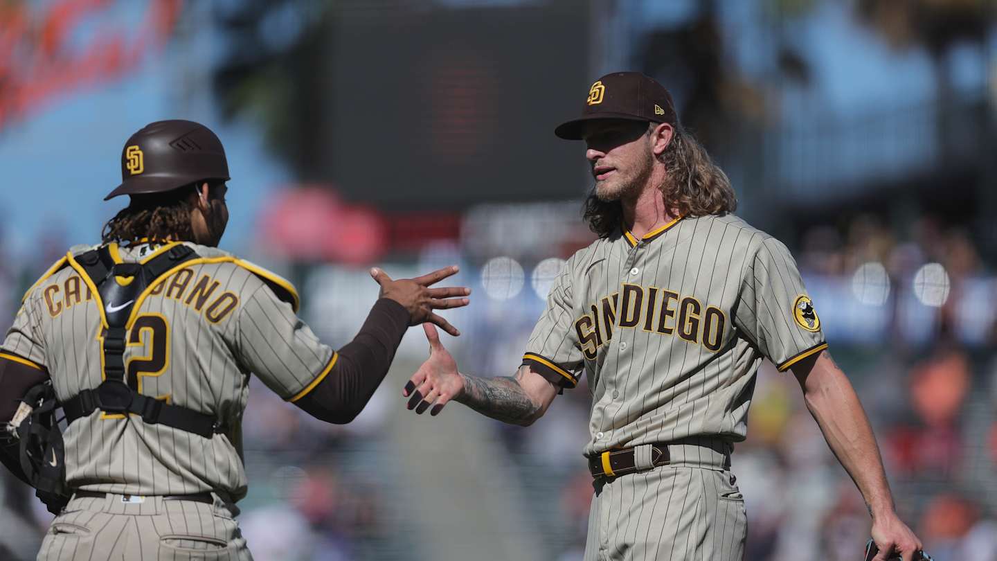 Josh Hader Picks Up First Save with Padres in 5-4 Win Over Giants ...