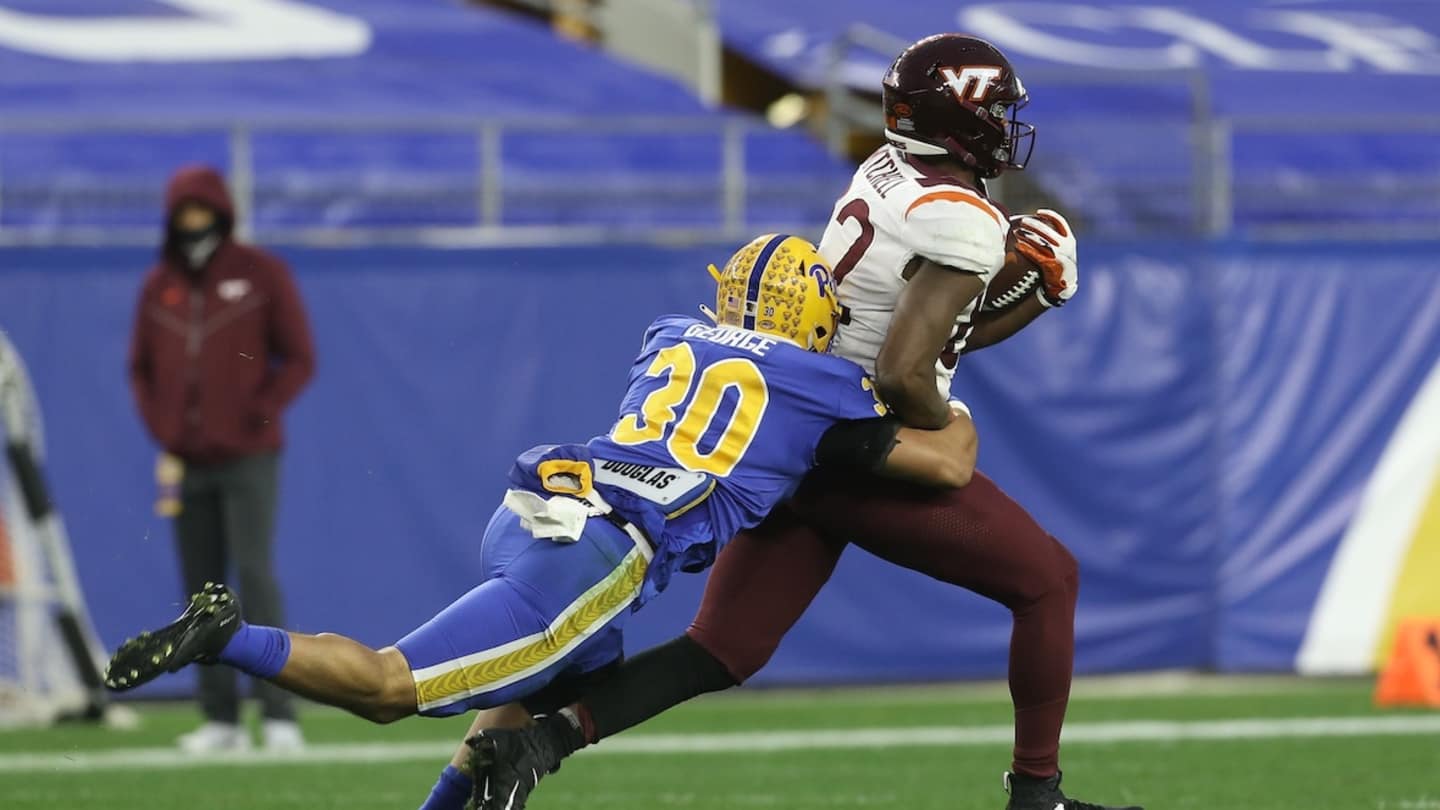 Pitt Panthers LB Brandon George Inactive for Backyard Brawl - Sports ...