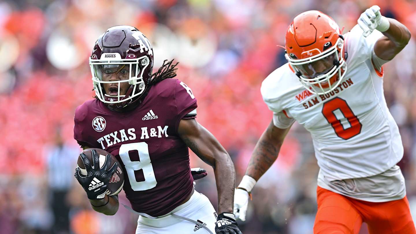 Lightning Delay Halts Texas A&M Aggies vs. Sam Houston State Bearkats ...