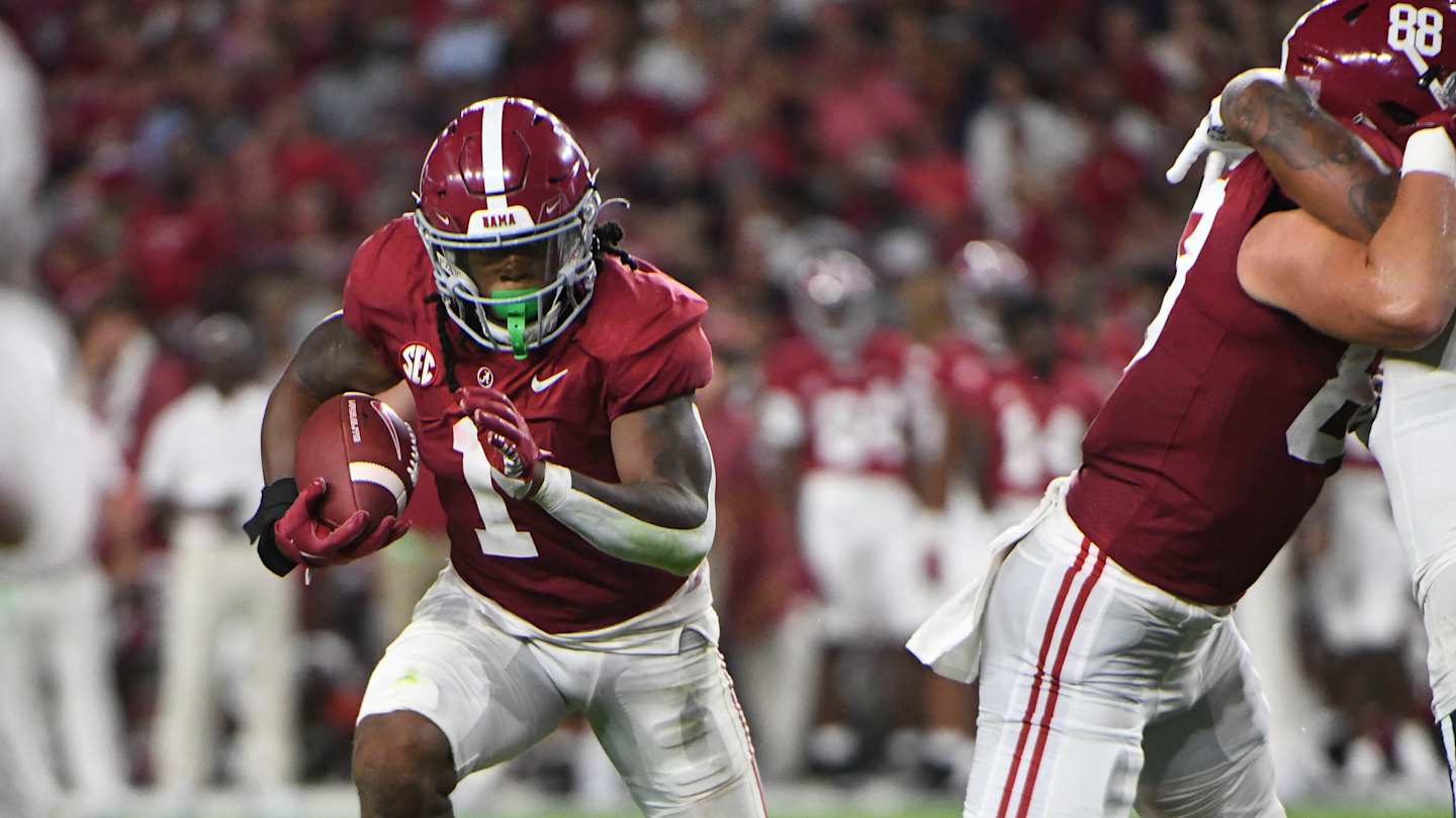 Will Alabama Running Backs Outrush Bijan Robinson: Three-And-Out ...