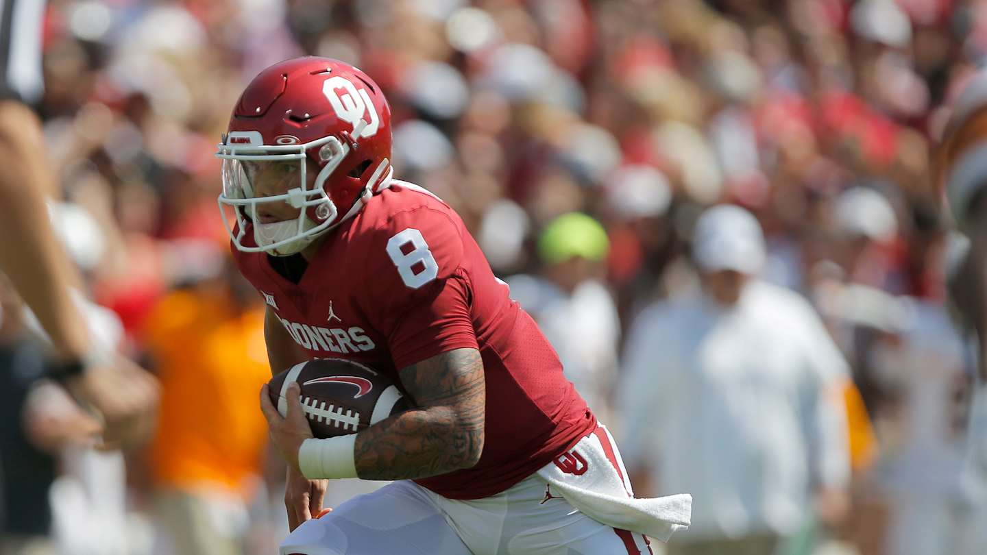 Oklahoma's Dillon Gabriel Named Big 12 Co-Newcomer of the Week - Sports ...
