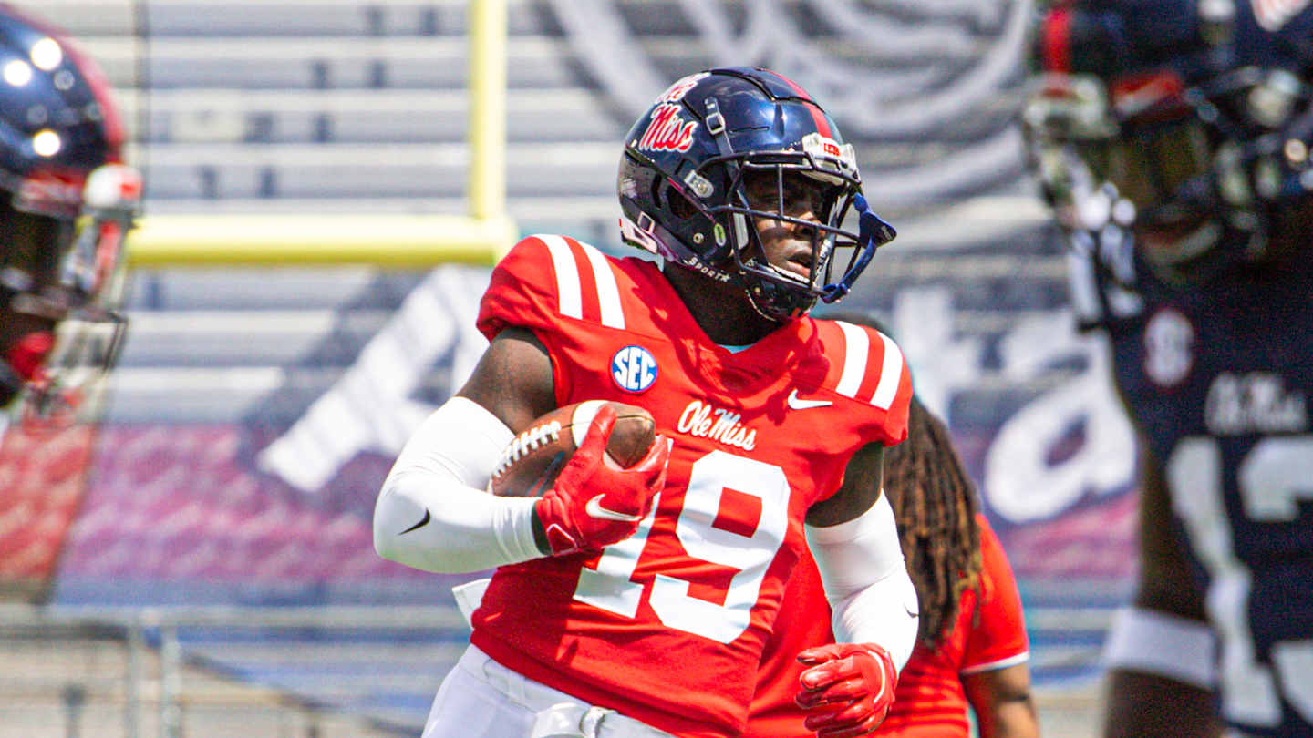 Ole Miss Receiver Dayton Wade Discusses Walk of Champions, Quarterback ...