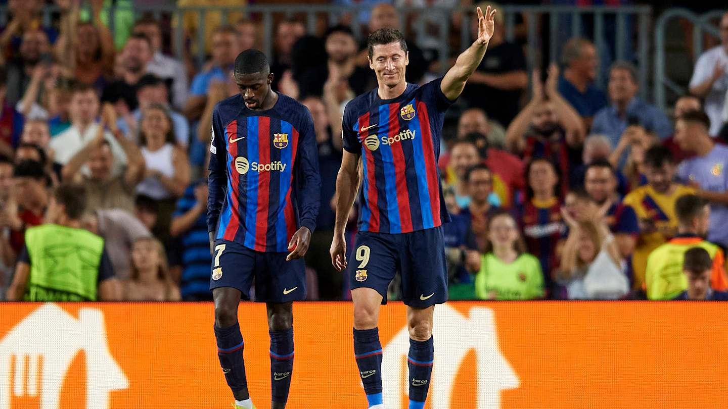 Robert Lewandowski Scores Three Goals Barcelona UCL Debut (VIDEO ...