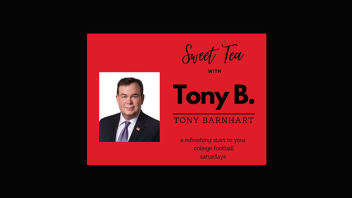 Sweet Tea With Tony B. For Oct. 1 - TMG Sports