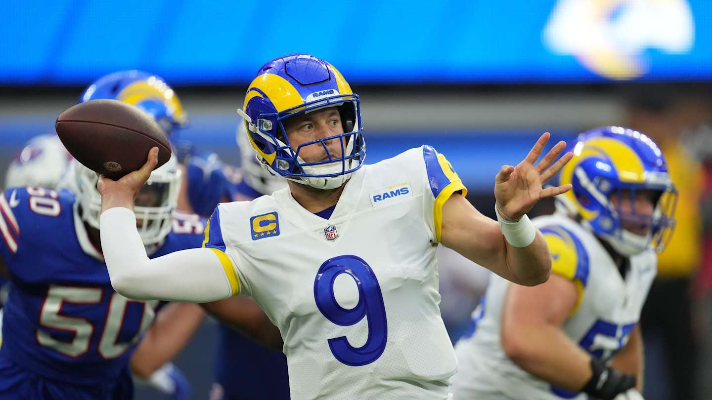 WATCH: LA Rams QB Matthew Stafford Throws his First Touchdown Pass of the Year - Sports ...
