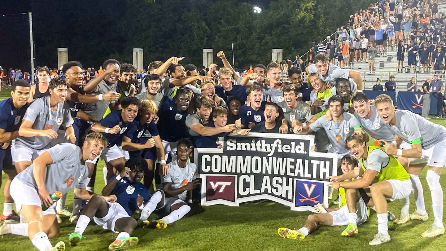 Late Four-Goal Surge Gives UVA Men's Soccer 4-2 Win Over Virginia Tech ...