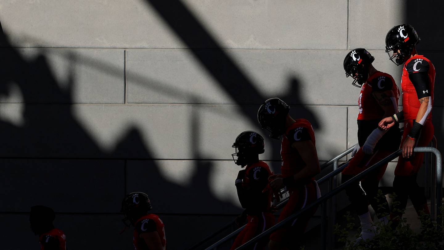 Watch: UC Football Completes First Walk of Season Into Nippert Stadium ...