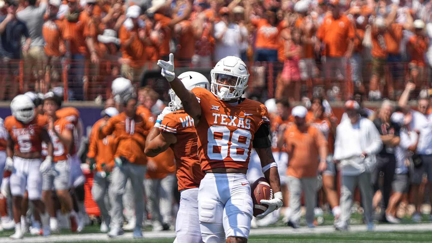 Texas Longhorns Transfer WR Casey Cain Announces Commitment to UNLV ...