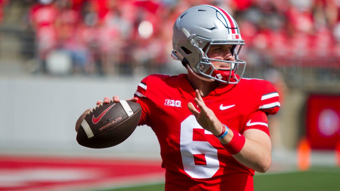 Ohio State Buckeyes Notebook: QBs Inconsistent, WRs Flash in Scarlet ...