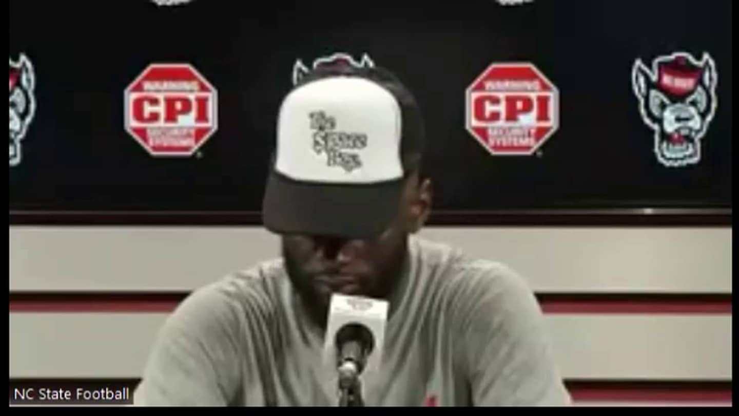 Postgame: Watch Tyler Baker-Williams Discuss the Pack's 55-3 Win ...