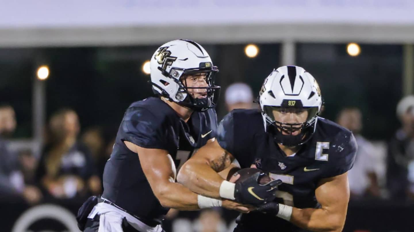Baker Not Playing, Plumlee Struggling, UCF Knights Trail 17-3 to East ...