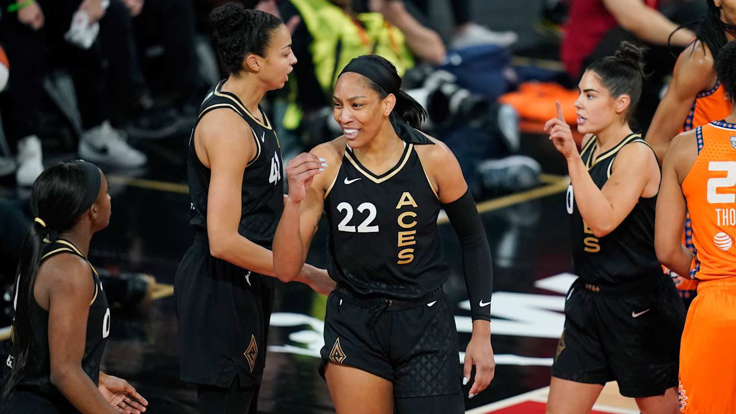 Aces push Sun to the brink in WNBA Finals Game 2 - Sports Illustrated