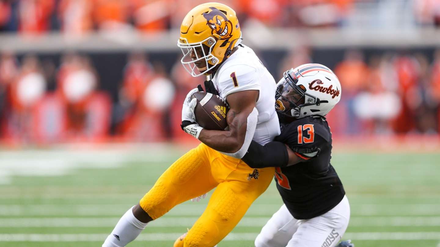 NFL Draft Profile: Xazavian Valladay, Running Back, Arizona State Sun ...