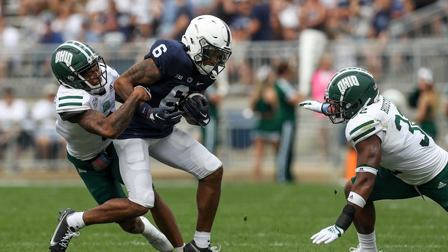 Penn State Vs. Auburn: Penn State Receiver Harrison Wallace III Savors ...