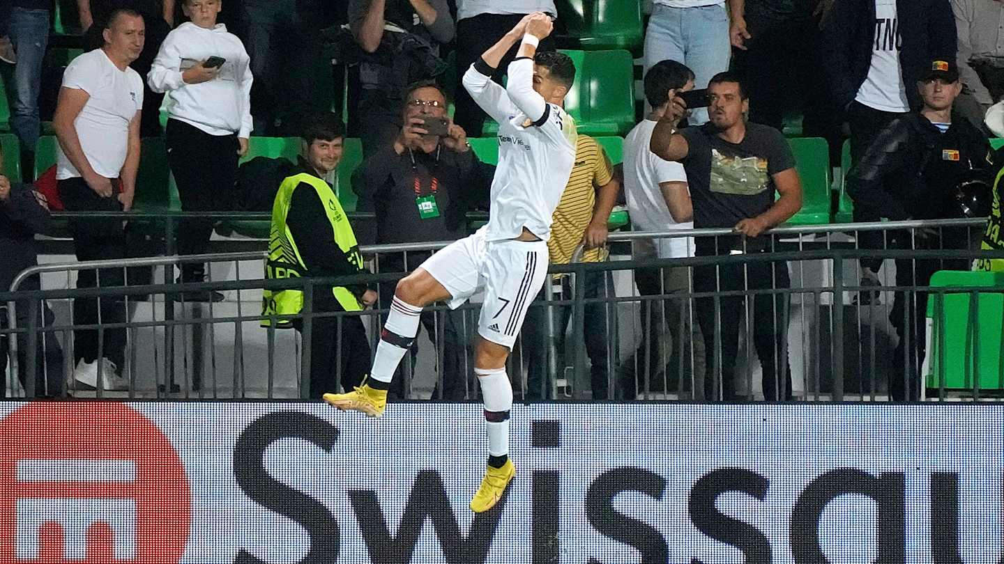 Cristiano Ronaldo nets first Europa League goal of career (VIDEO ...
