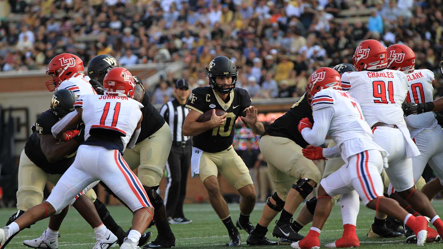 First Half Recap: Wake Forest Leads Liberty 20-8 - Sports Illustrated ...