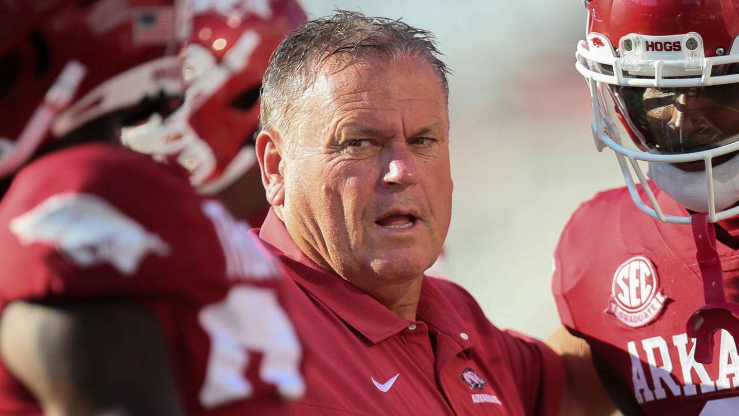 Hogs’ Coach Sam Pittman Recapping Missouri State Win - Sports ...
