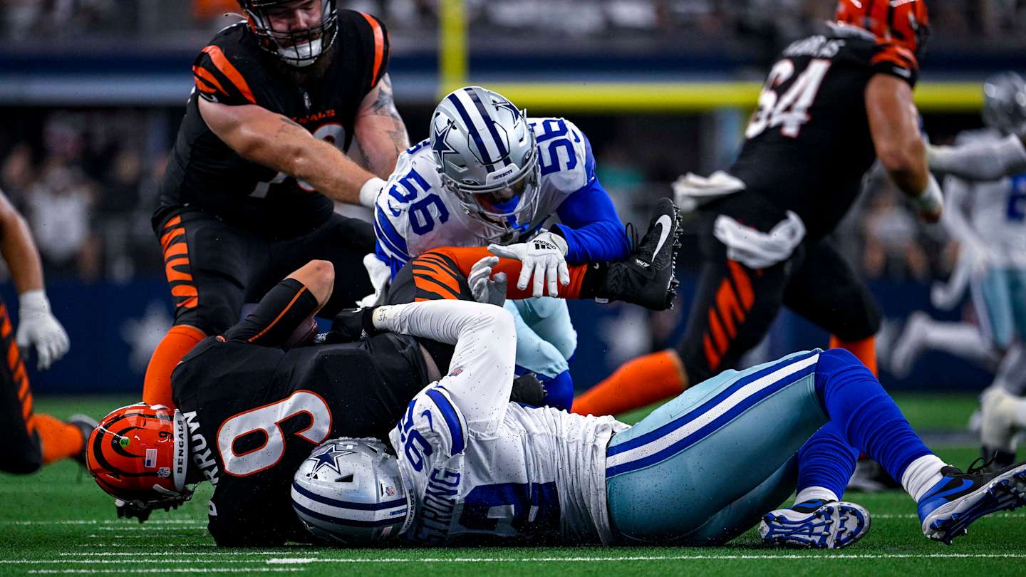 Bengals-Cowboys: Joe Burrow sacked six times in loss - Sports Illustrated