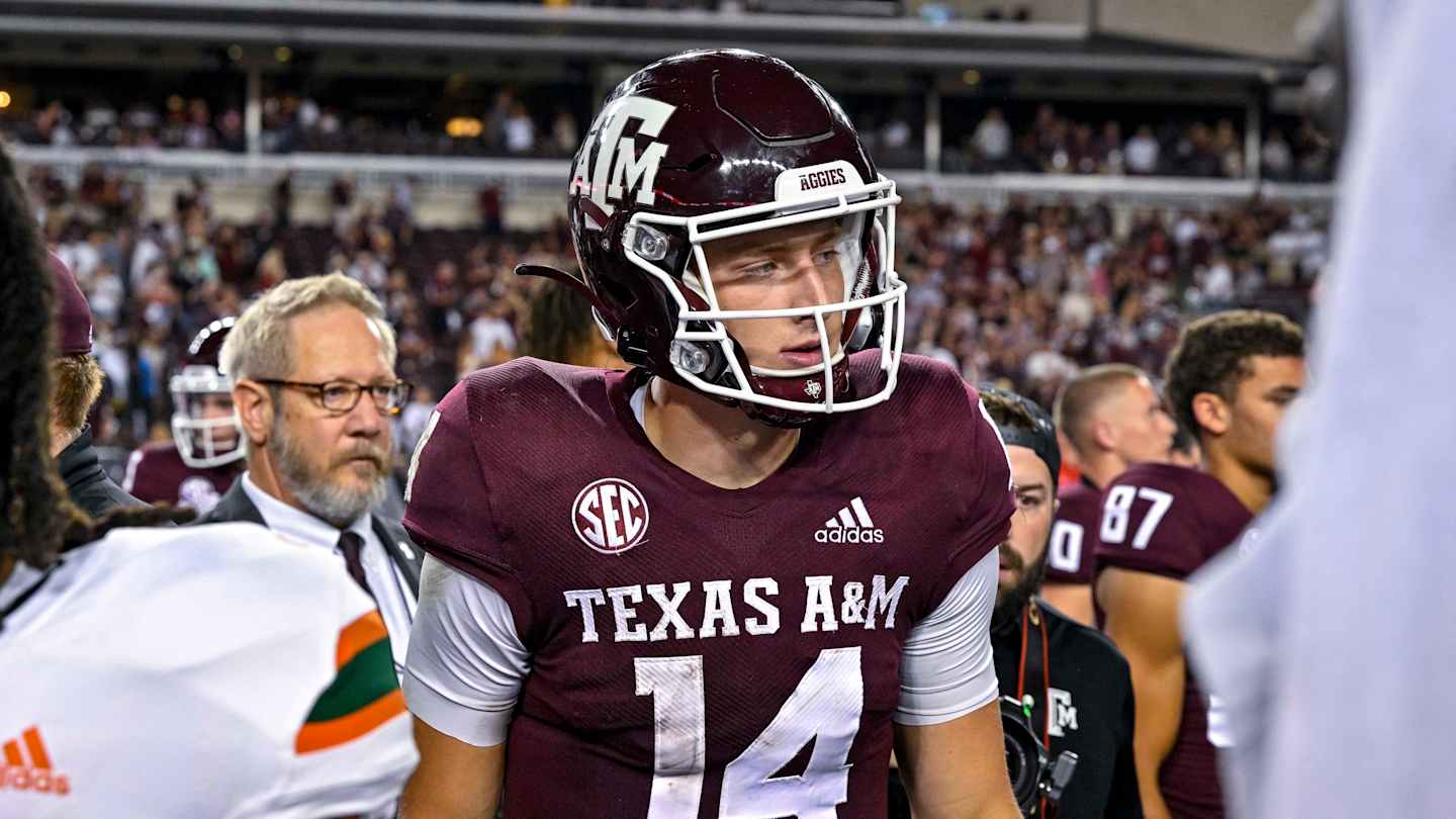 Texas A&M Aggies QB Max Johnson Gives Credit Where Credit Is Due ...