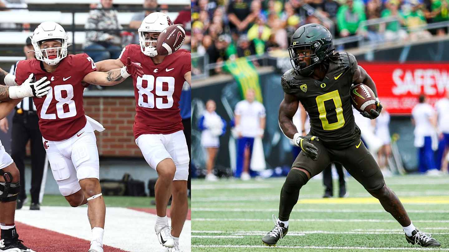 Oregon Ducks Football vs. Washington State Cougars Final Score ...