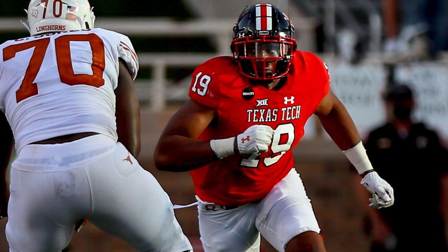 NFL Mock Draft: Texas Tech Red Raiders DE Tyree Wilson Taken Top 10 ...