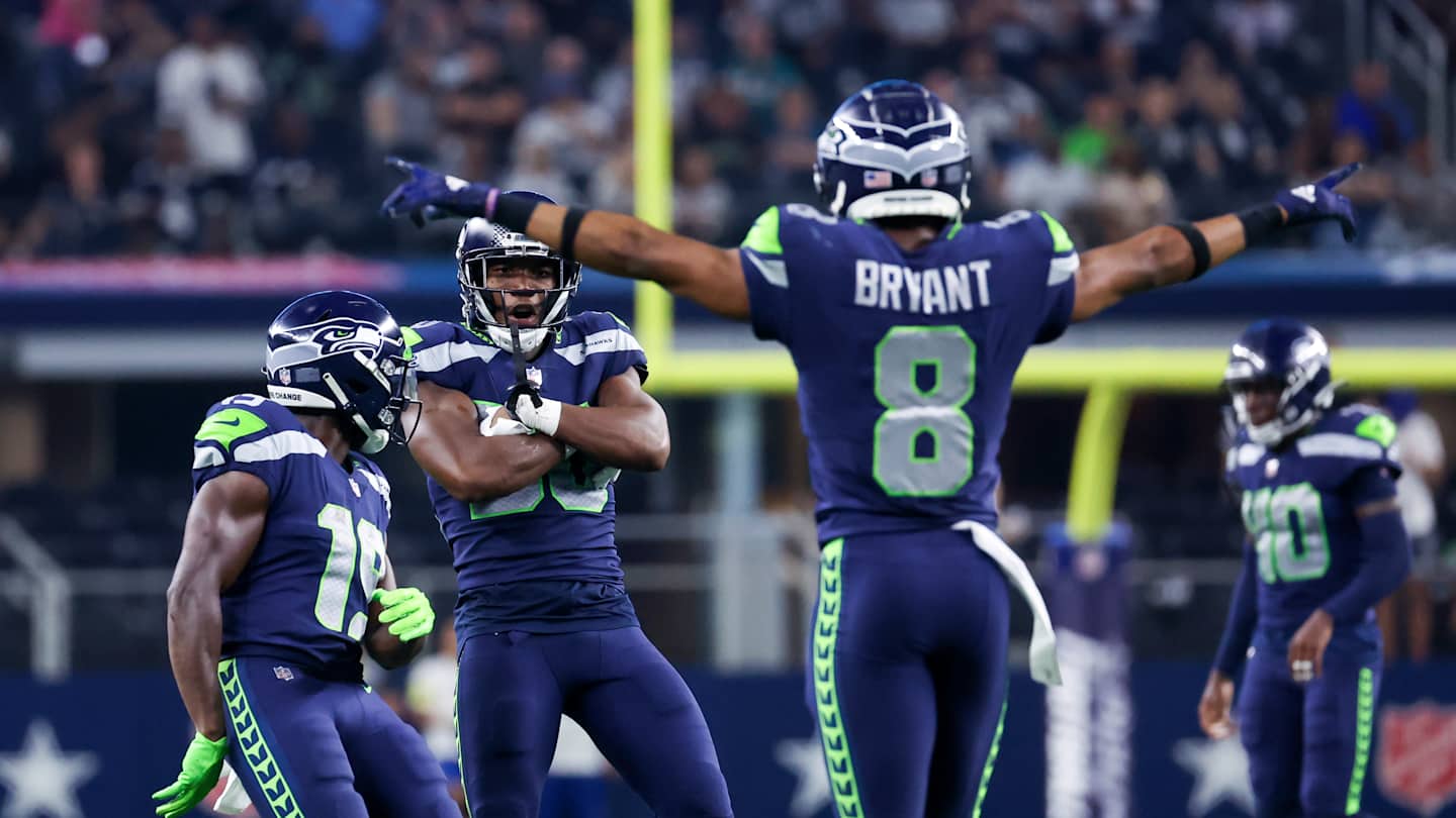 Watch: Coby Bryant, Desmond Ridder Meet Up After Falcons 27-23 Win Over ...