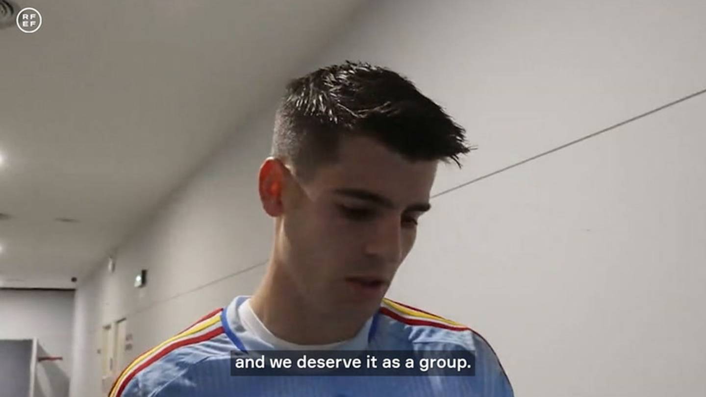 Morata highlights Spain’s team spirit: 'We went for lunch together ...