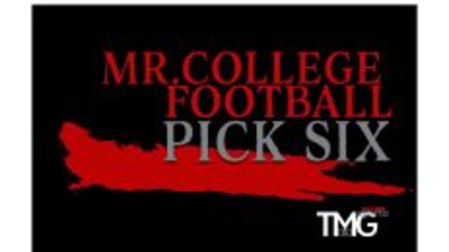 Mr. College Football's Pick Six: Championship Week - TMG Sports