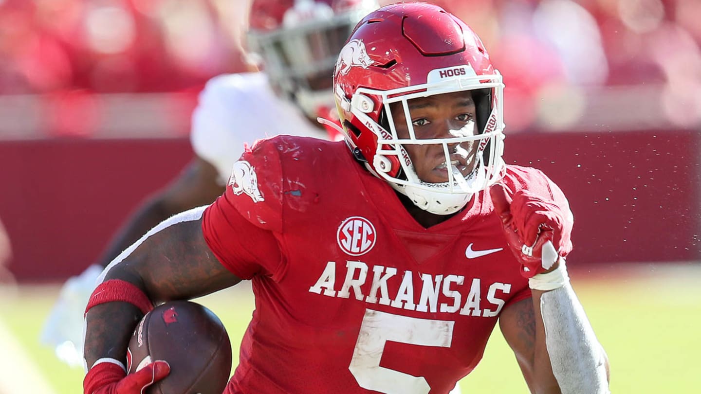 Hogs’ Dalton Wagner and Raheim Sanders After Alabama - Sports ...