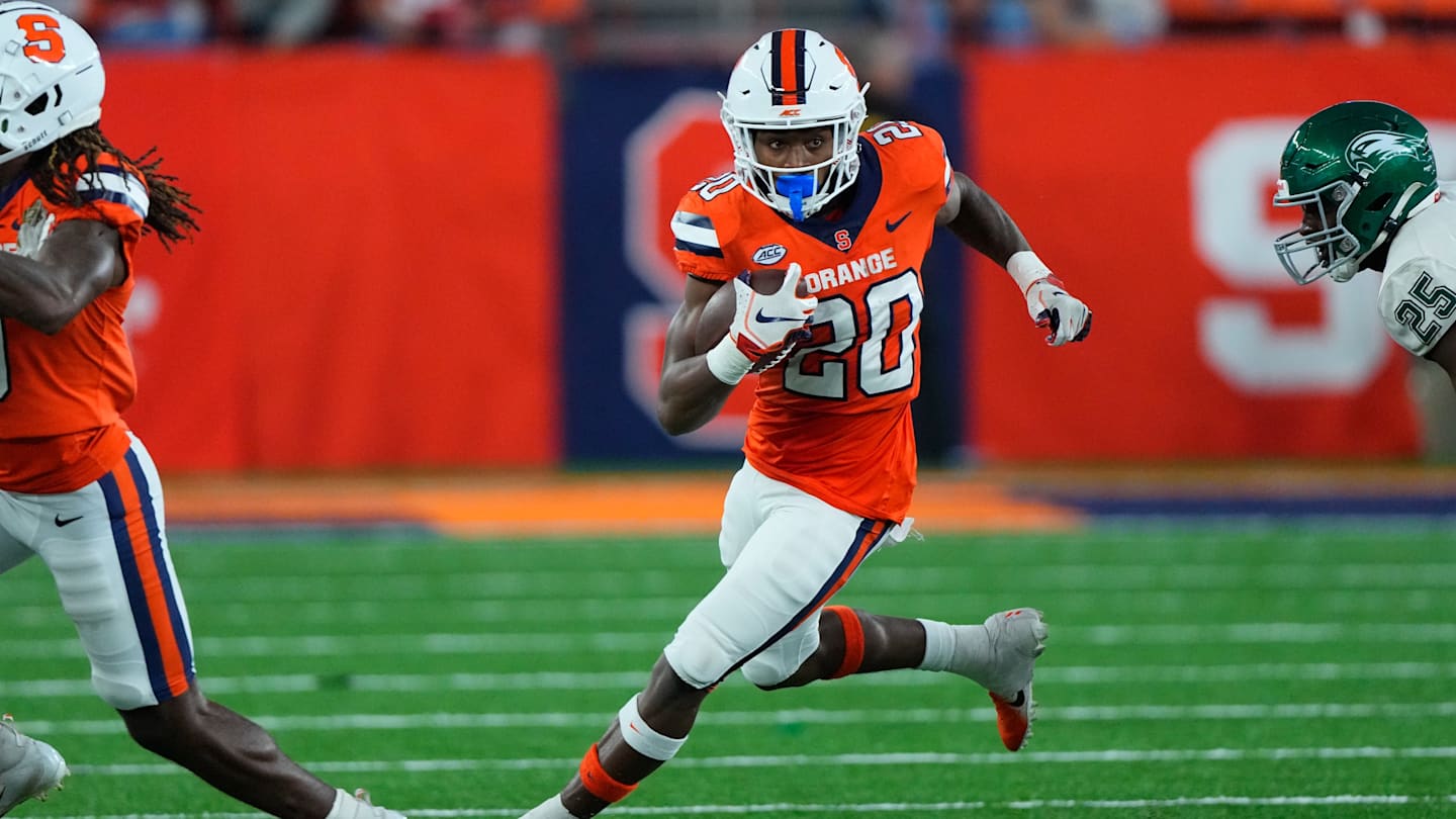 LeQuint Allen Has Longest Syracuse Run in Over 70 Years - Sports ...