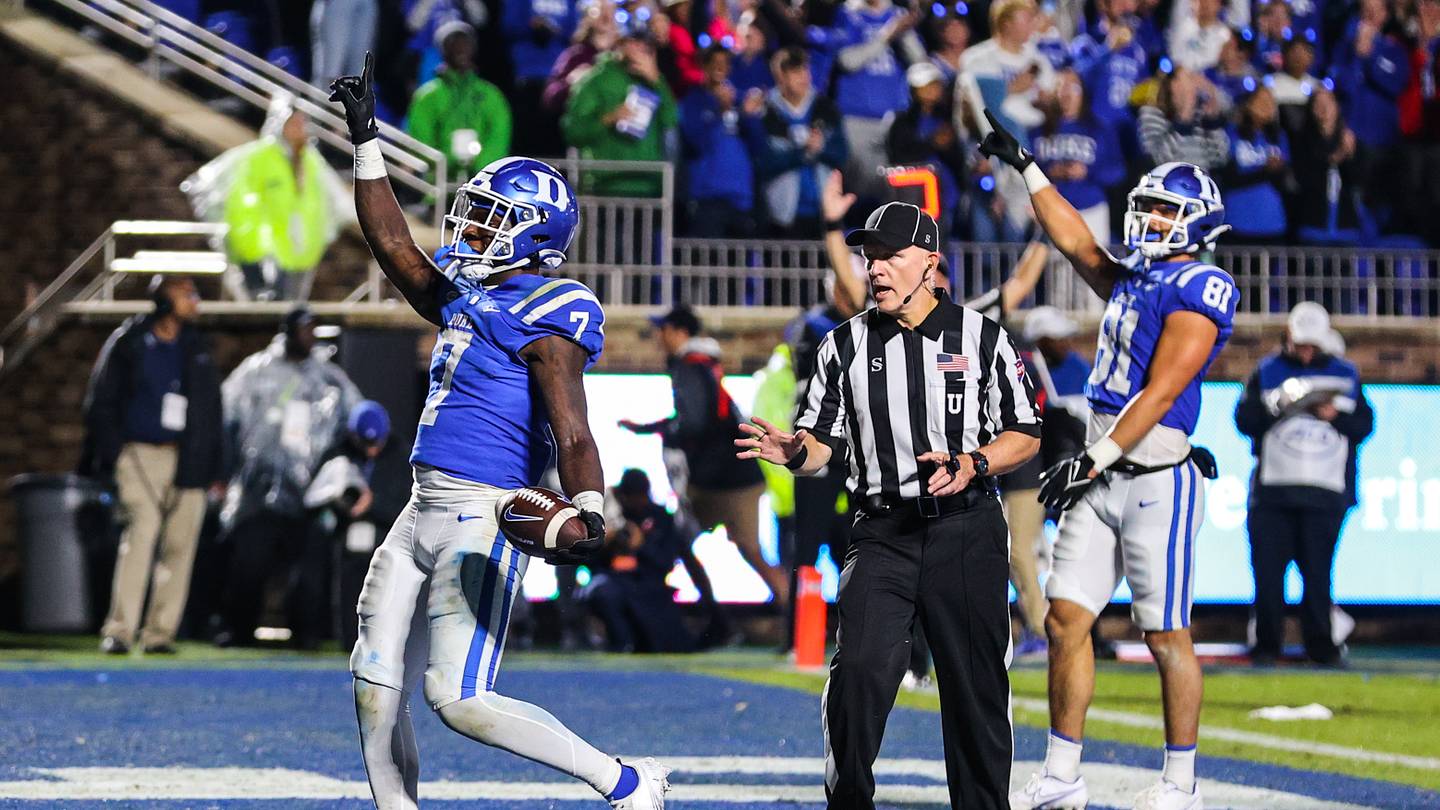 Duke football tied with UNC atop ACC Coastal Division - Sports ...