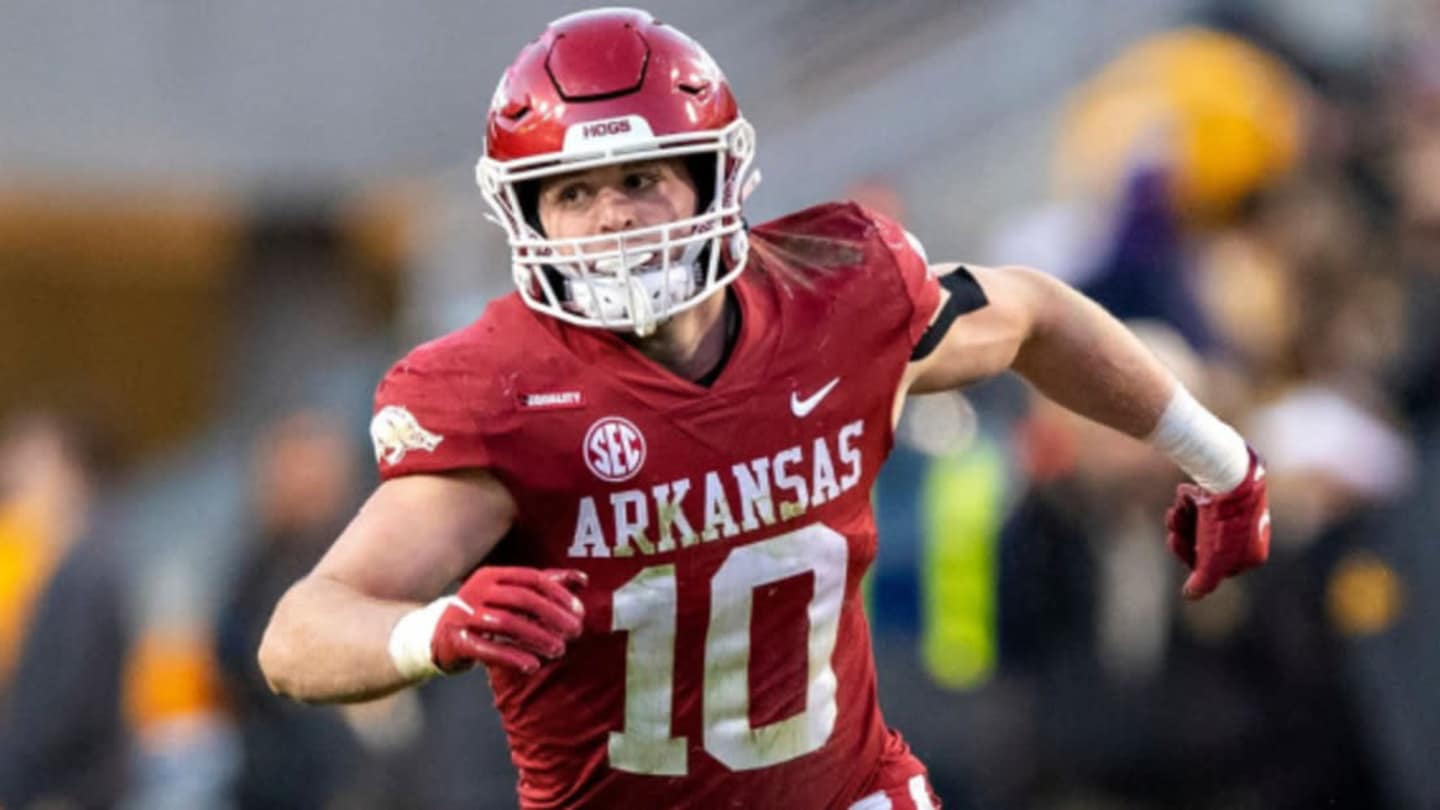 NFL Draft Profile: Bumper Pool, Linebacker, Arkansas Razorbacks - Visit ...