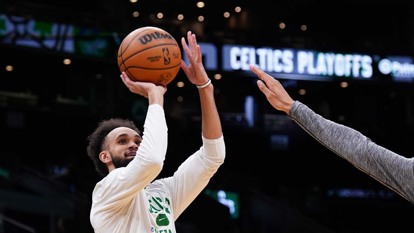 Derrick White Discusses Playing for Joe Mazzulla, Welcoming Blake ...