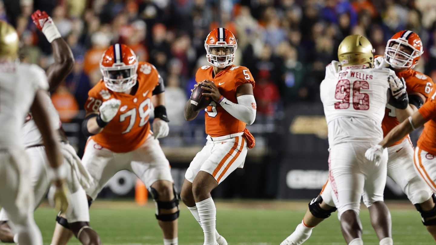 Game Notes From Clemson Tigers' Road Win at Boston College - Sports ...