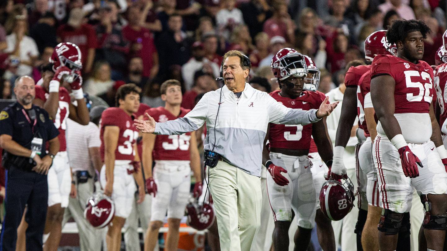 Everything Nick Saban Said Following Alabama's Win over Texas A&M ...