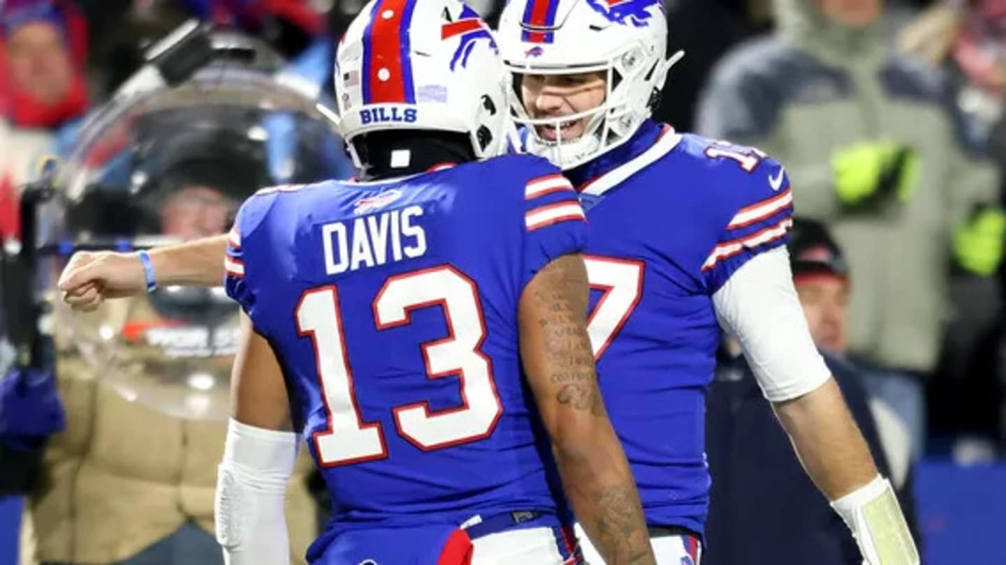 Buffalo Bills WATCH: Josh Allen Finds Gabe Davis on Laser Throw for TD vs. Washington Commanders ...