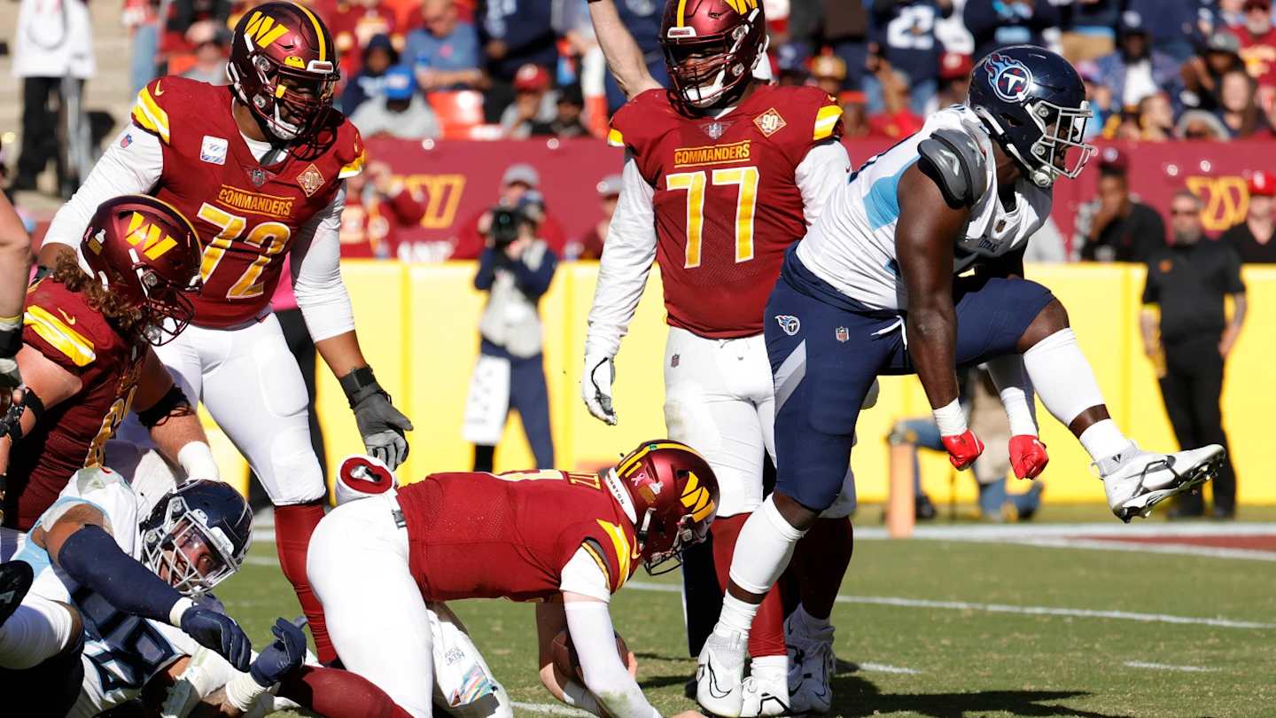 NFL Power Rankings: Washington Commanders Sliding After Loss vs ...