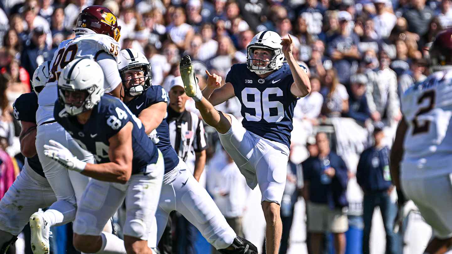 How Barney Amor Went From Colgate to a Scholarship Punter at Penn State ...