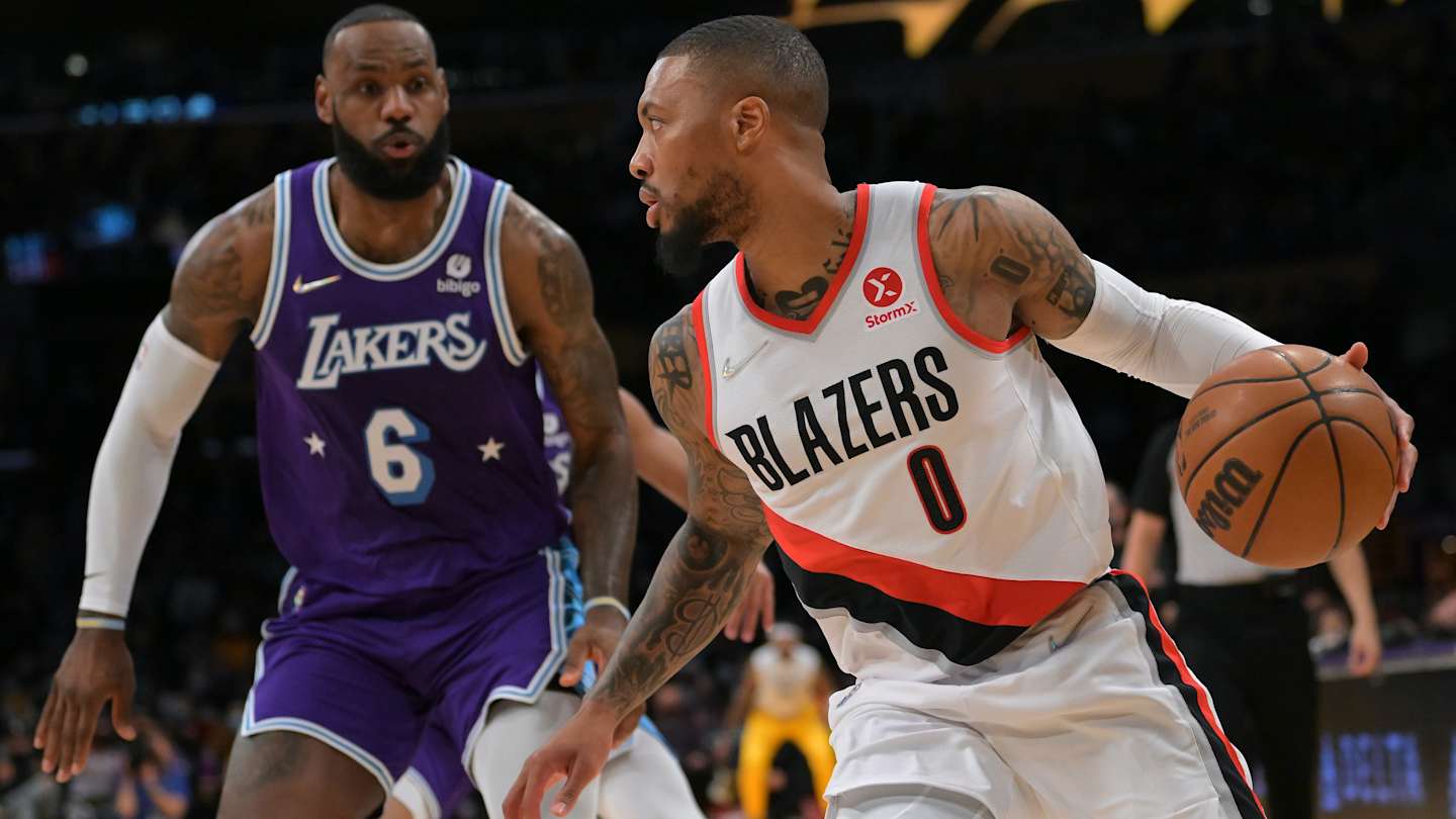 Lakers News: How LeBron James Tried To Court Damian Lillard To Join The ...