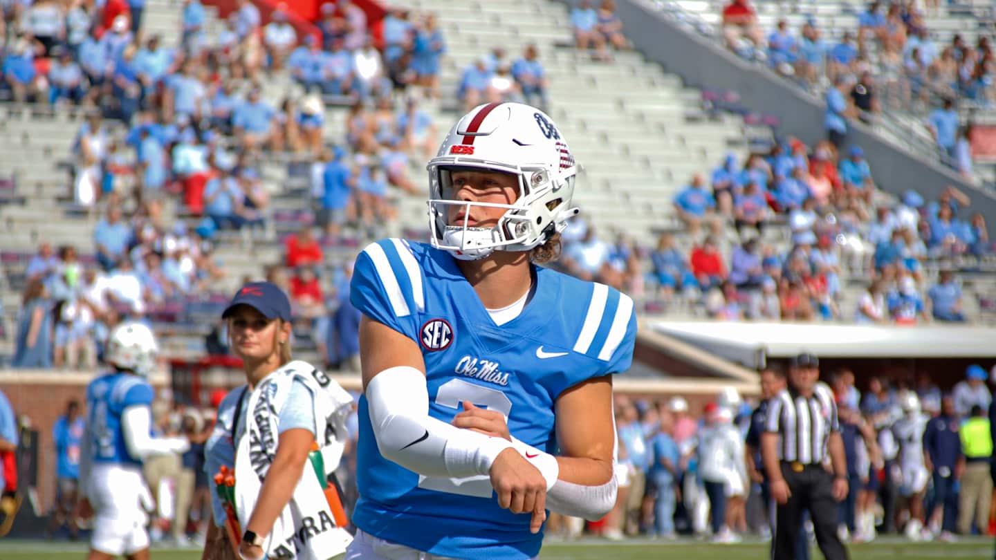 Ole Miss Rebels QB Jaxson Dart's Dad Brandon Dart Has Message for Son's ...