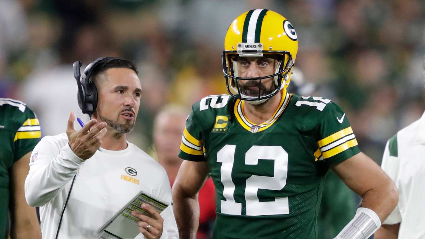 Aaron Rodgers Discuss Sideline Spat with Matt LaFleur - Sports Illustrated
