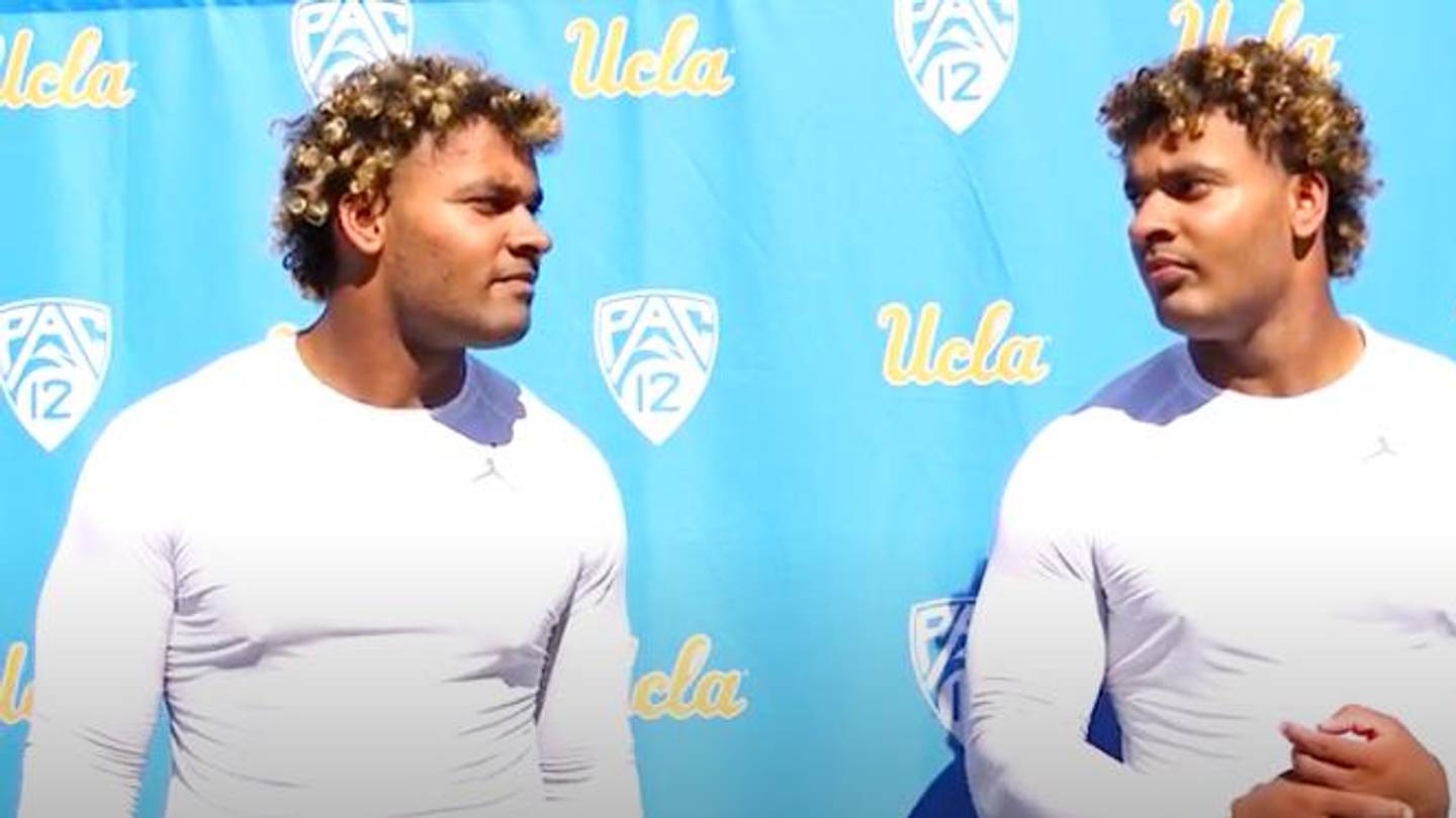 WATCH: Gabriel, Grayson Murphy on Playing Big Games With UCLA - Sports ...
