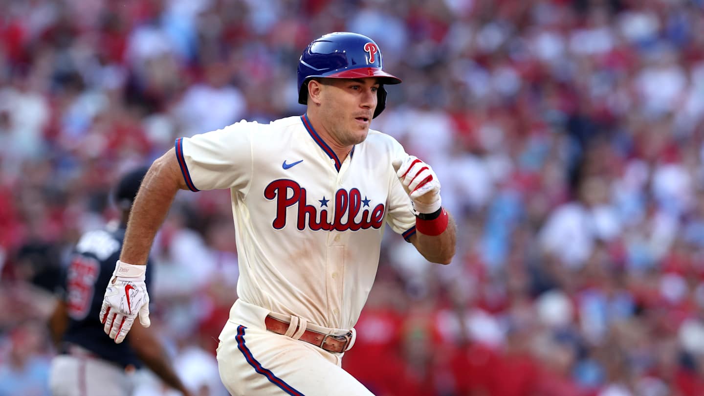 Philadelphia Phillies' Catcher J.T. Realmuto Named 2022 Gold Glove Award Finalist - Sports ...