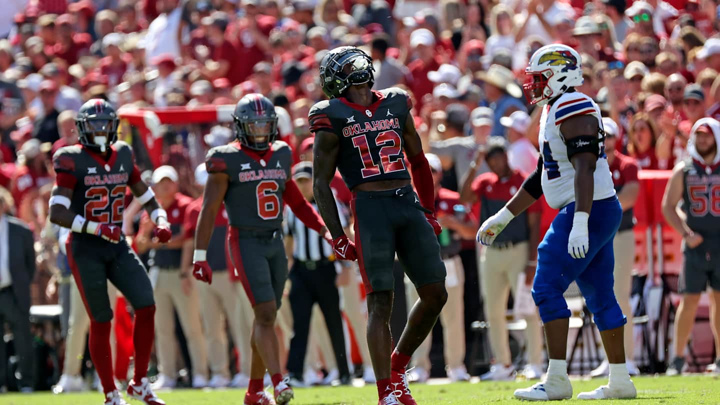 How Oklahoma S Key Lawrence's Performance Against Kansas Could Propel ...