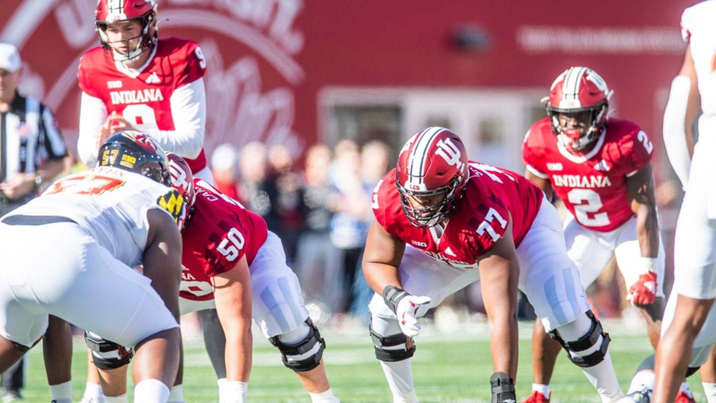 Tom Allen Intrigued By Josh Sales, Khalil Benson as O-Line Rotation ...