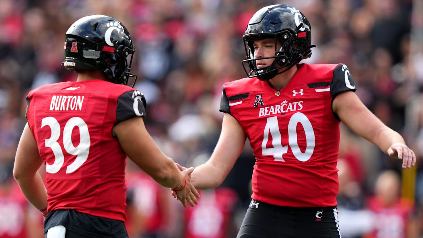 UC Kicker Ryan Coe Wins AAC Special Teams Player Of The Week - All Bearcats