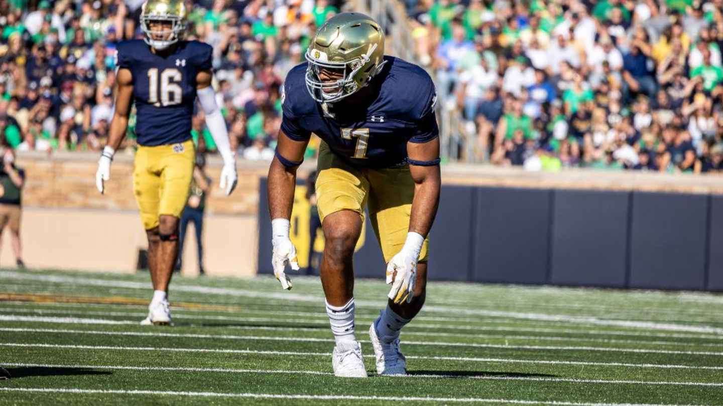 2023 NFL Draft: Projecting Landing Spots For Notre Dame Pass Rusher ...