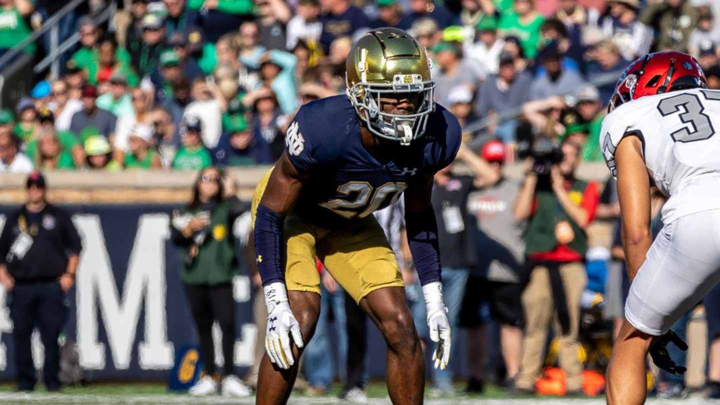 Notre Dame CB Benjamin Morrison Named A Freshman All-American By PFF ...