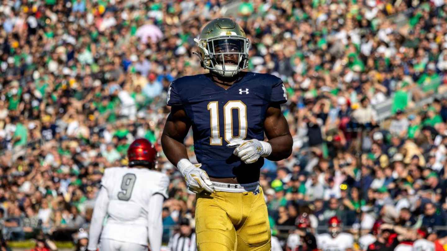 Notre Dame LB Prince Kollie Enters The Transfer Portal - Sports ...